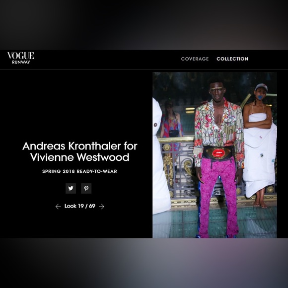 Vivienne Westwood | Shirts | Andreas Kronthaler For The Lovely Vivienne ...